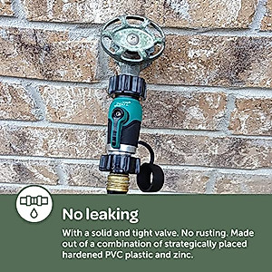 2wayz Garden Hose Shut Off Valve, Garden Hose Connector, Water Hose Shut Off Valve, Hose Valve Shut Off, Shut Off Valve for Garden, Garden Hose Shut Off Valve Heavy Duty