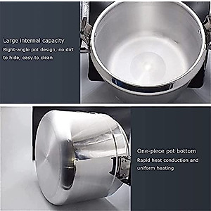 FFLLAS Pressure Cooker,50 Liter Large Capacity Explosion-Proof High Pressure Cooking Pot Suitable for Gas Stove Cooker Restaurant Hotel Commercial,50L