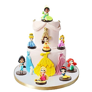OULUN Cake Topper For Disney Princess,Princess Party Decorate Supplies