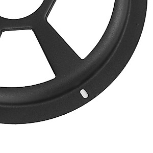 X AUTOHAUX Universal 8 Inch Black Car Audio Speaker Hollow Mesh Subwoofer Grill Cover Protector 2 Pcs