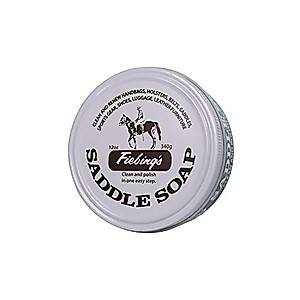 Fiebing's Saddle Soap, White, 3.5 oz