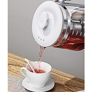 Electric Kettle 1.8L Large Capacity Glass Health Pot Multifunction Cooking Tea Soup Flower Teapot Automatic Electric Stew Bird's Nest Pot Electric Kettle