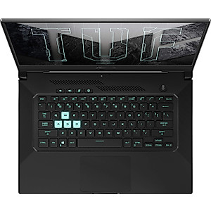 ASUS TUF Gaming Laptop, 15.6" 144Hz FHD, Intel Core i7-11370H Up to 4.80 GHz, NVIDIA GeForce RTX 3060,Thunderbolt 4,Backlit Keyboard, Windows 10, 16GB RAM | 512GB PCIe SSD | WOOV 32G SD