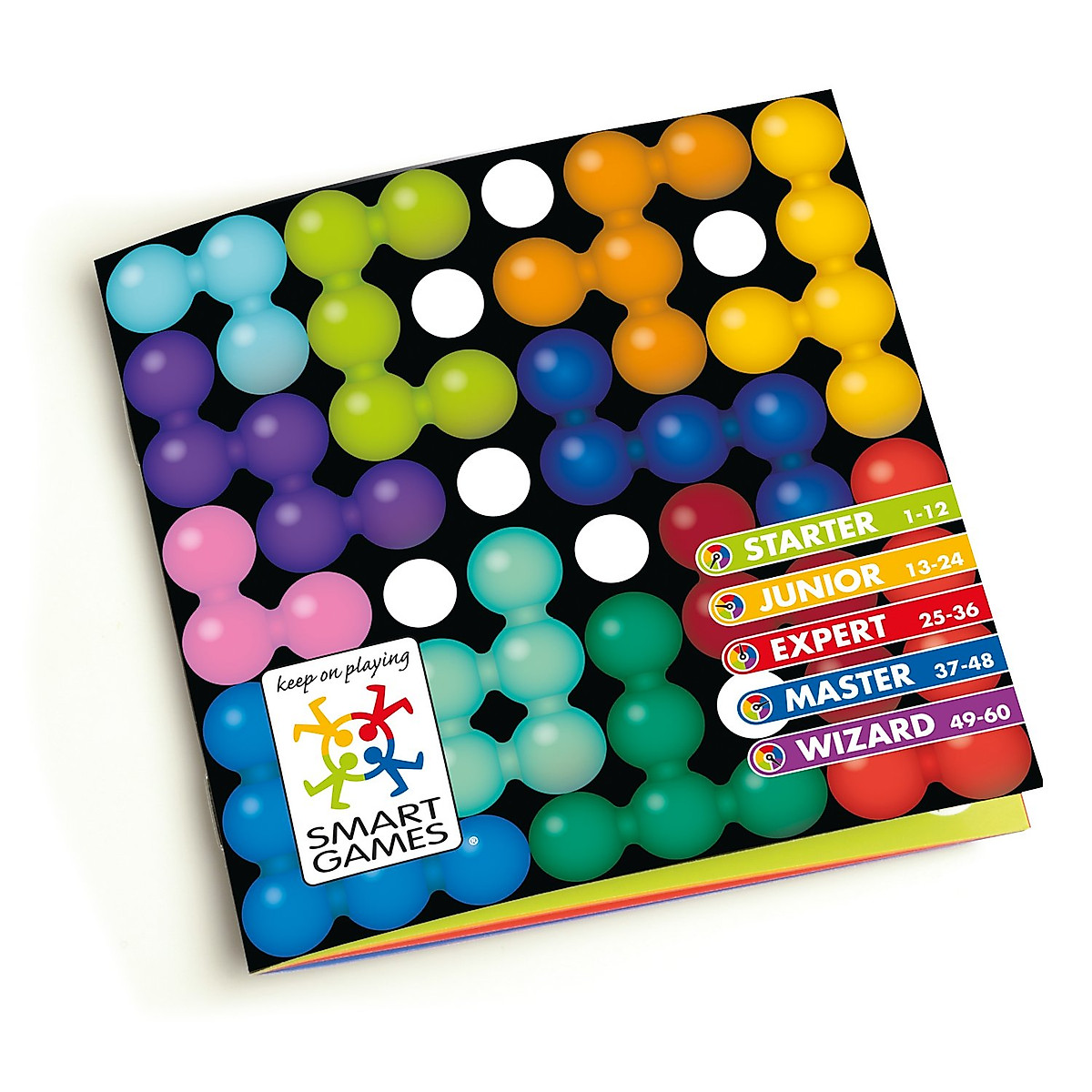 SmartGames Quadrillion Multi-Grid Magnetic Puzzle Game with Millions of Challenges for Ages 7 – Adult