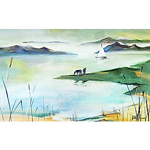 Lake I (Scenic Decor Art Framed)