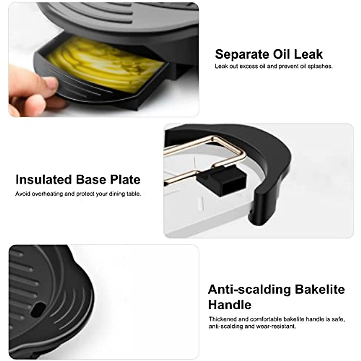 Hot pot with Grill 2 in 1 Electric BBQ Grill Shabupot 2200W Non-Stick Korean Barbecue Grill Indoor for 2-12 People Independent Dual Temperature Control 110V(27 Inch)