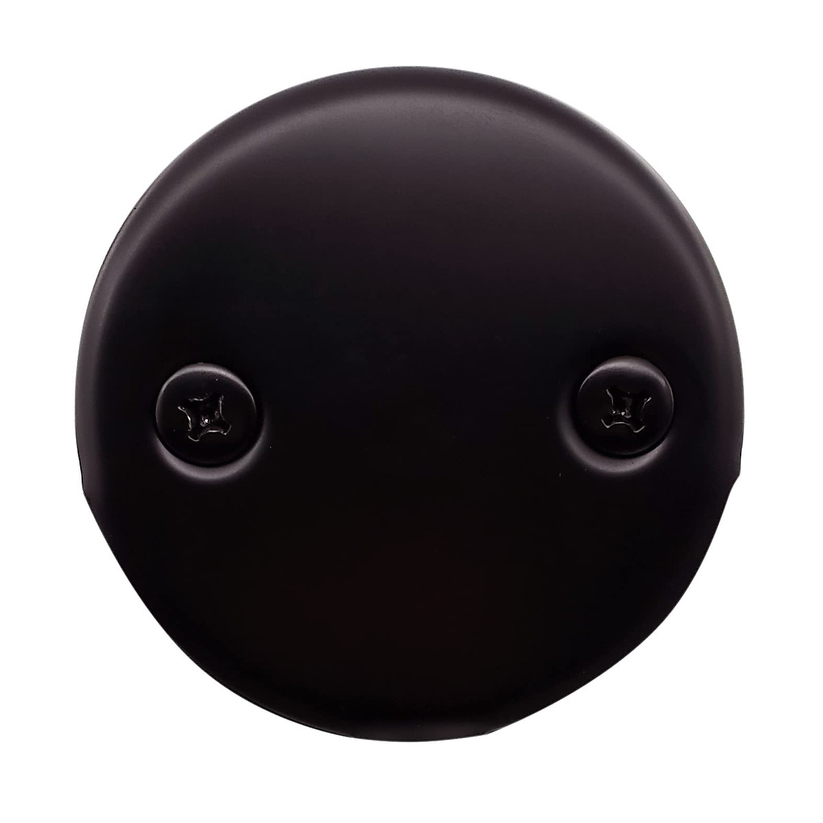 Westbrass D325-20G-12 14" 20 Gauge Brass Bath Waste & Overflow Assembly with Tip-Toe Drain Plug and 2-Hole Faceplate, Oil Rubbed Bronze