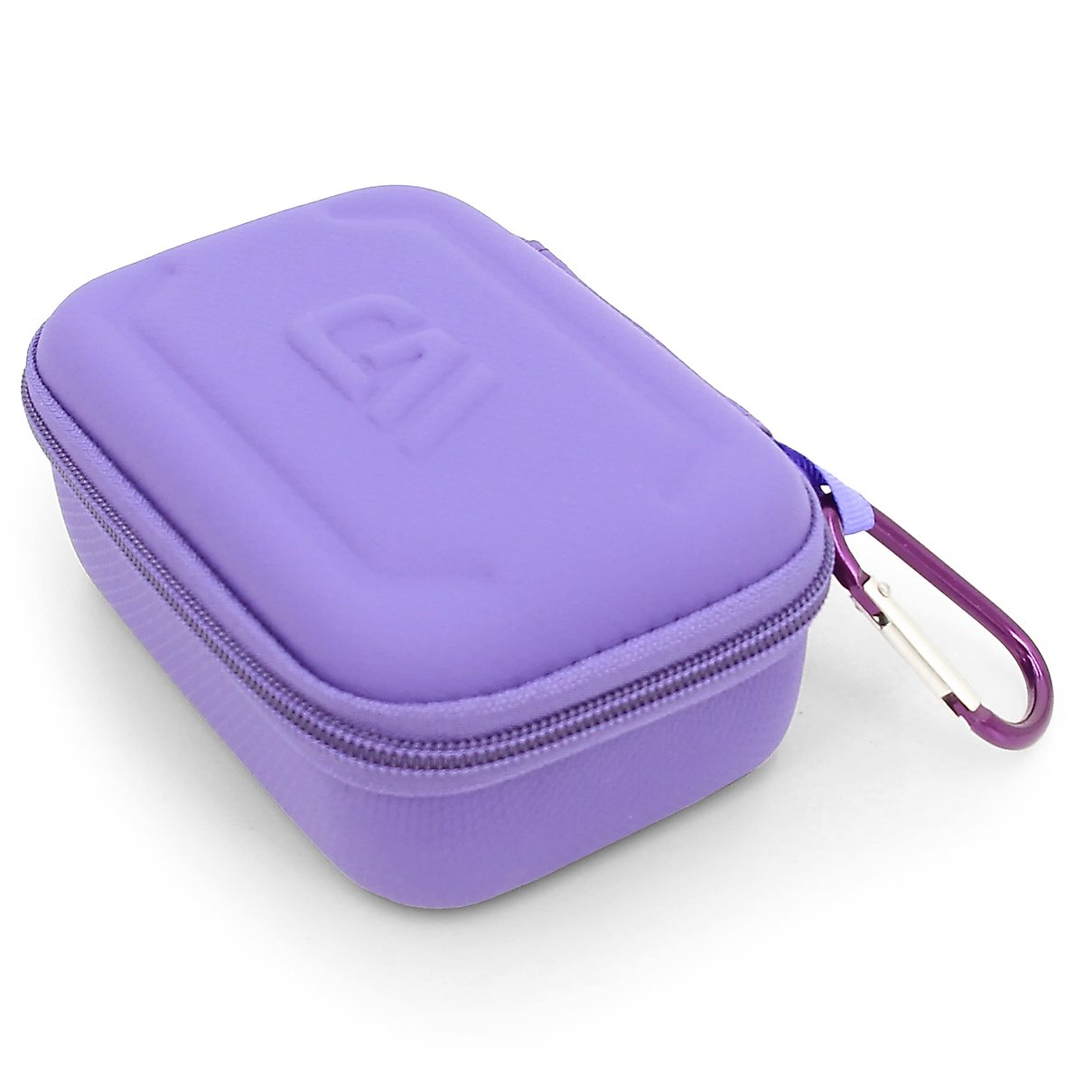 CASEMATIX Retro Handheld Game Console Case Compatible with HigoKids QS4 Portable Retro Video Game Player, Mademax RS-1 Console, E-MODS Arcade Pocket Player and More Up to 4.75", Purple Case Only