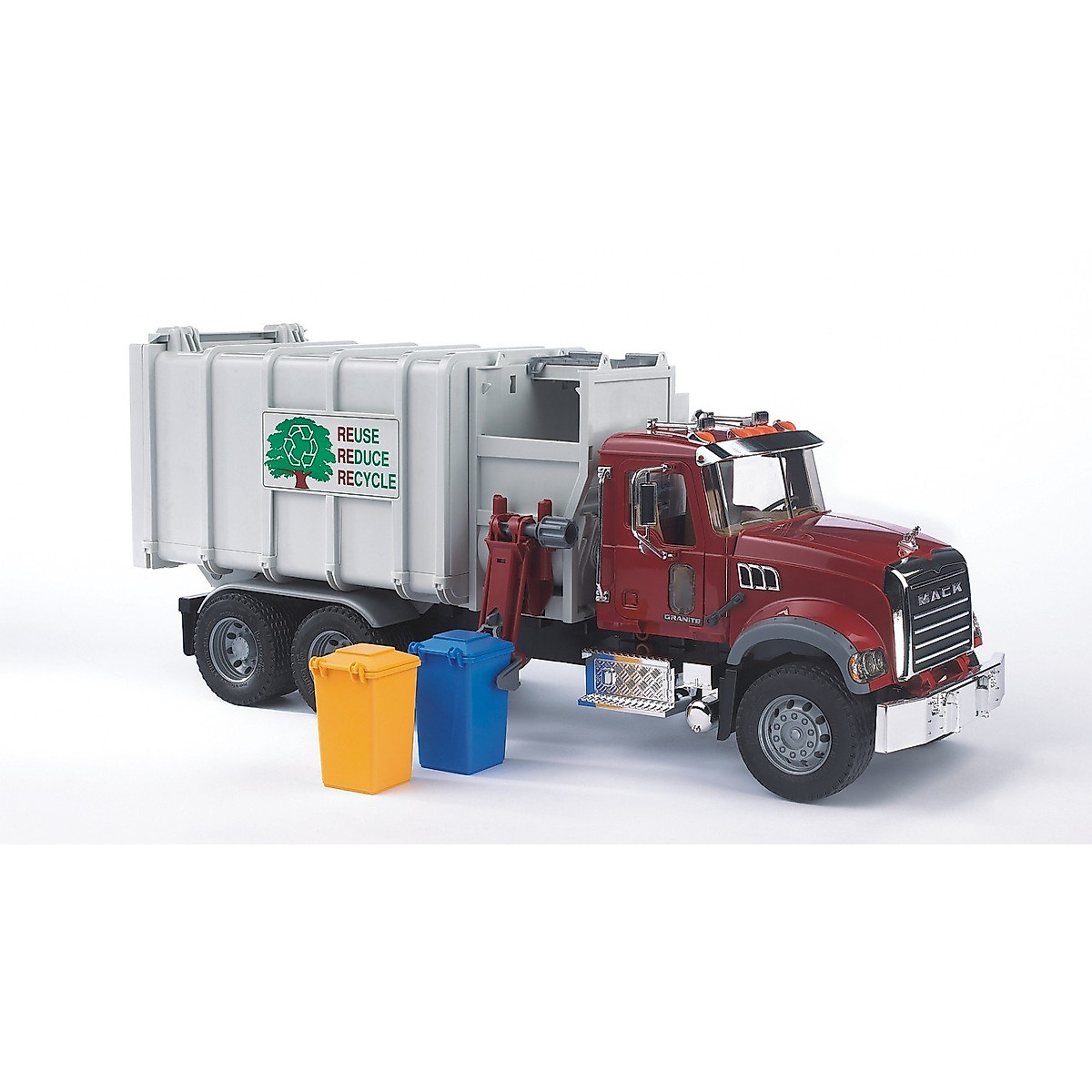 Bruder 02811 Mack Granite Side Loading Garbage Truck