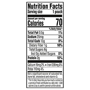 Gerber Organic Baby Food Pouches, Toddler, Plant-tastic, Southwestern Fiesta Fruit & Veggie Bean Smash, 3.5 Ounce (Pack of 12)