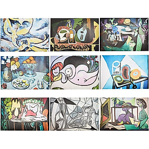 The Gifted Stationery Pablo Picasso Posters for Decorations (13 x 19 in, 20 Pack)