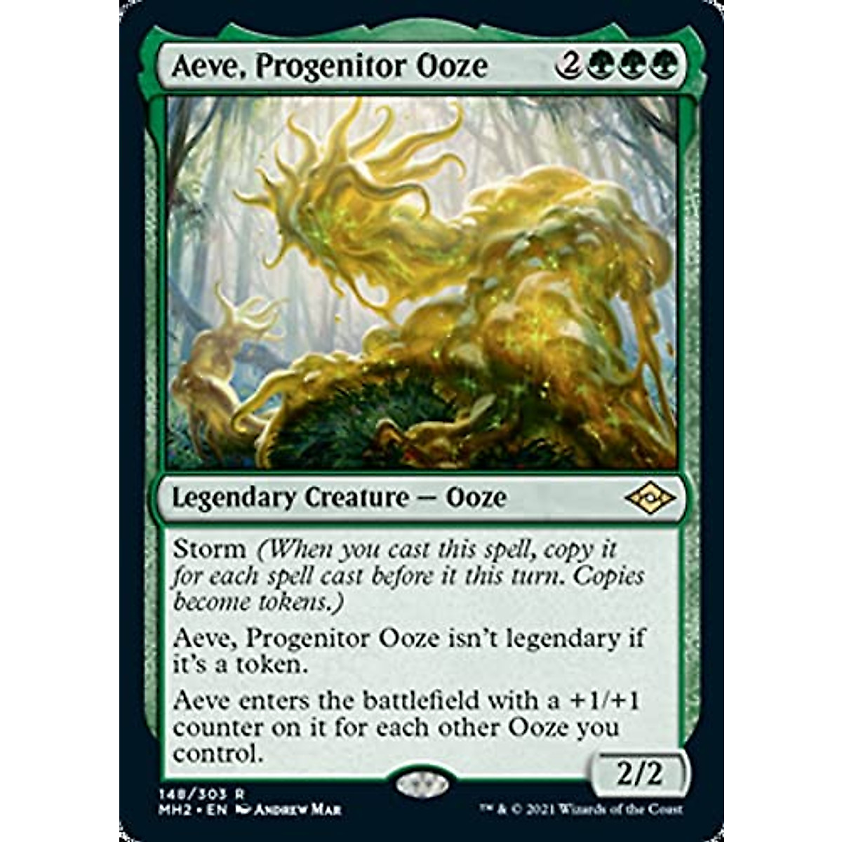 Magic: the Gathering - Aeve, Progenitor Ooze (148) - Modern Horizons 2