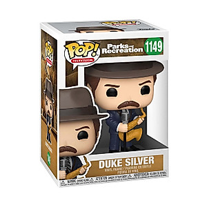 Funko POP Pop! TV: Parks and Rec - Duke Silver, Multicolor, 3.75 inches, 56167