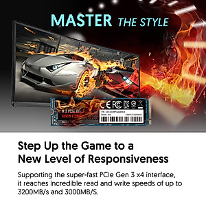 Silicon Power 1TB w/DRAM Cache NVMe M.2 PCIe Gen3x4 2280 R/W up to 3,400/3,000MB/s SSD (SU001TBP34A80M28AB)