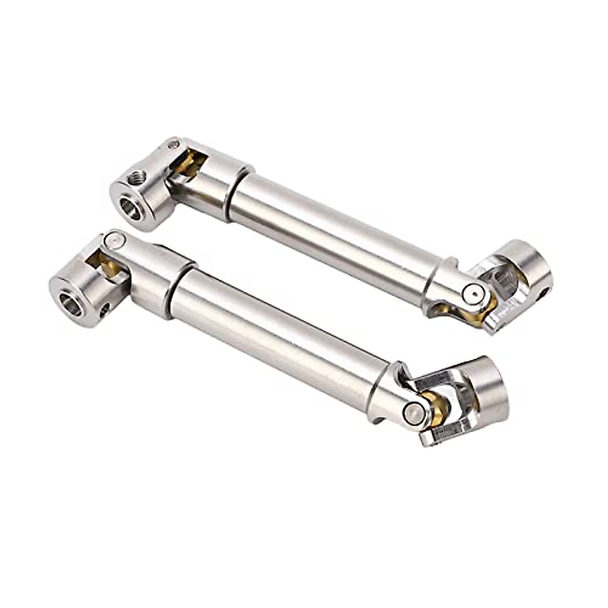 RC Drive Shaft Set, 2Pcs M4 Six Teeth RC Drive Shaft for 1/10 RC Crawler (91mm)