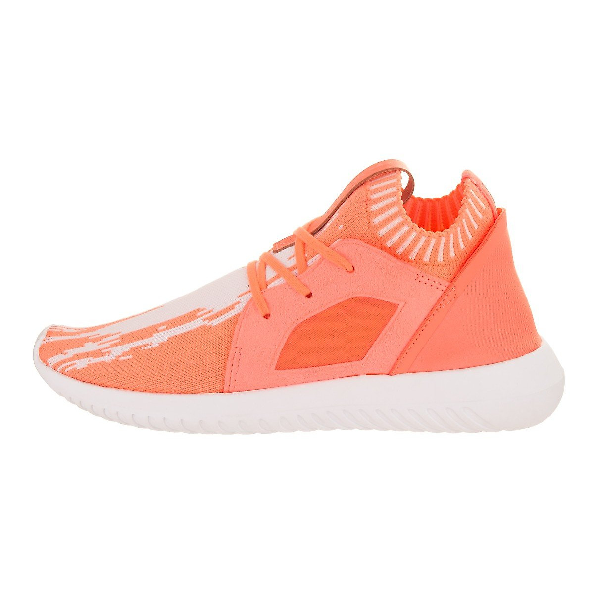 adidas Women Tubular Defiant Primeknit W Orange Sun Glow Footwear White Size 7.5 US