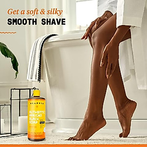 Alaffia Authentic African Black Soap Variety 2-Pack – All-In-One Liquid Soap, Travel-Size Eucalyptus Tea Tree + Full-Size Unscented Body Wash, Face Wash, Shampoo, Shaving Soap