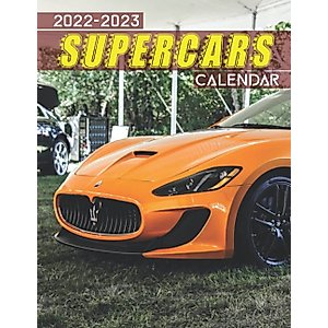 Supєrcαrs calendar 2023: 18 Month Planner To Keep You On Track. Perfect Gift! From JUN 2022 to Dec 2023