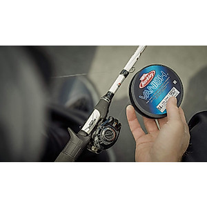 Berkley Vanish®, Clear, 40lb | 18.1kg, 350yd | 320m Fluorocarbon Fishing Line, Suitable for Saltwater and Freshwater Environments
