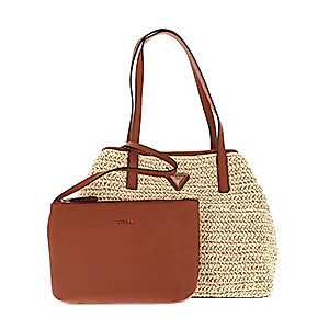 GUESS Vikky Tote, Natural/Cognac