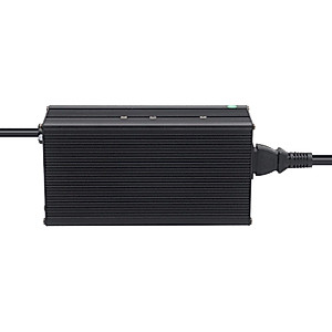 Eseegoo 48 Volt 10 AMP Battery Charger Compatible with Club Car for 48 Volt Golf Carts with 3 Pin Round Plug