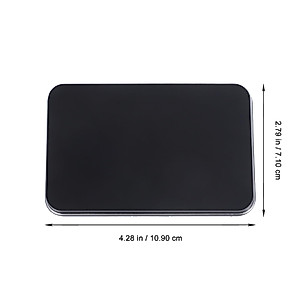 minkissy Empty Eyeshadow Palette Magnetic Makeup Palette with Mirror Refillable Eyeshadow Palette Empty Eyeshadow Pans for Eyeshadow Lipstick Blush Powder, 2Pcs
