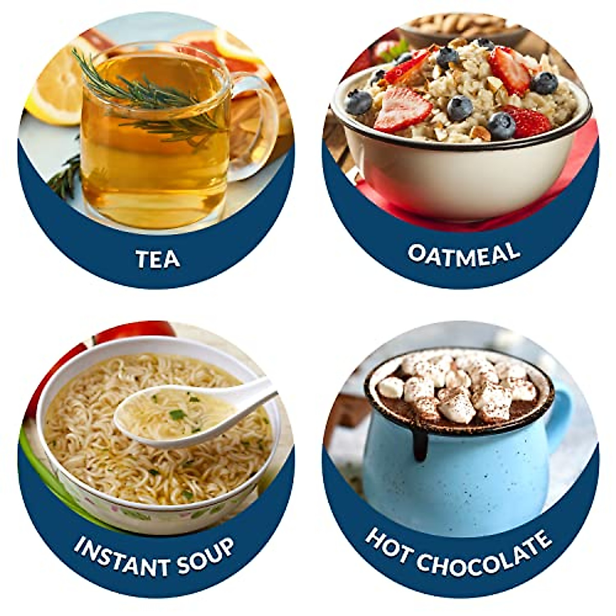 Nostalgia Retro Stainless Steel Electric Tea and Water Kettle, 1.7 Liters, Auto-Shut Off & Boil-Dry Protection, Water Level Indicator Window, Aqua