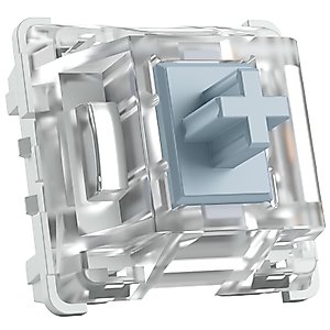 GLORIOUS Kailh Speed Silver Mechanical Keyboard Switches: Ultra-Fast Linear 120-Pack - Engineered for Competitive Gaming