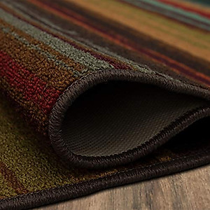 Mohawk Home Avenue Stripe Area Rug, 5'x8', Multi