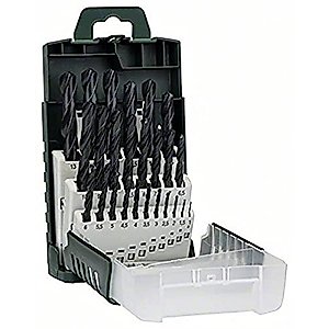 Bosch DIY 2609255135 Metal Drill Grip Bits High-Speed Steel-R 1-13 mm 25 Piece