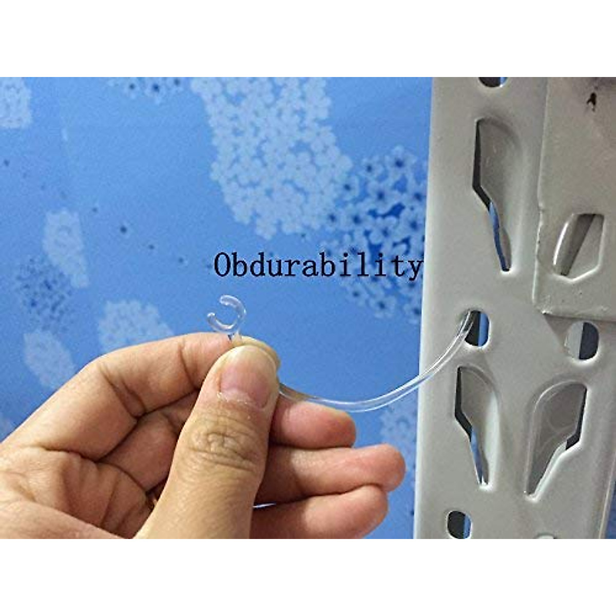 Habelyi 10pcs Clear Replacement Bluetooth Headset Earhooks for Plantronics Marque M155 M165 M1100 M100 M55 M28 M25 (6mm)