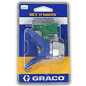 Graco RLP517 Low Pressure RAC X Reversible Tip with RAC X Guard Combo