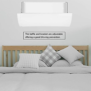 Outlet Air Wing, Air Diverter Cover, Air Conditioner Wind Deflector Air Cover Anti Direct Blowing Adjustable Scalable Baffle