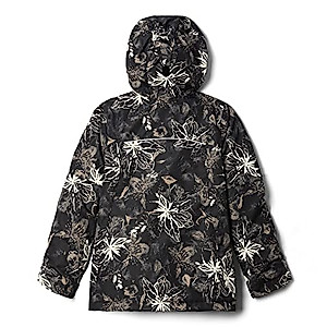 Columbia Youth Girls Whirlibird II Interchange Jacket, Black Aurelian, Medium