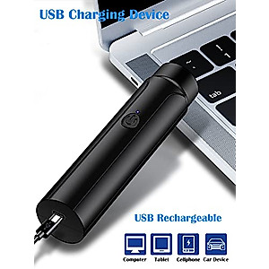 Taanimo Electric Razor Mini Shavers, Portable, USB Rechargeable, Perfect for Travel and Touch-ups, Unisex Men Women, Blue
