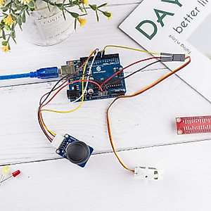 Joystick PS2 Module - SunFounder DC 5V Joystick Breakout Module Game Controller Compatible with Arduino and Raspberry Pi