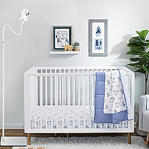 iTODOS Baby Monitor Floor Stand Holder for Infant Optics DXR-8 Pro,Motorola, Arlo,VAVA,Owlet,Vetch Baby Monitor,Keep Baby Away from Touching,More Safety