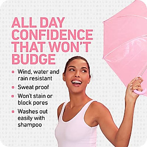 BOLDIFY Hairline Powder Instantly Conceals Hair Loss, Root Touch Up Hair Powder, Hair Toppers for Women & Men, Hair Fibers for Thinning Hair, Root Cover Up, Stain-Proof 48 Hour Formula (Grey)