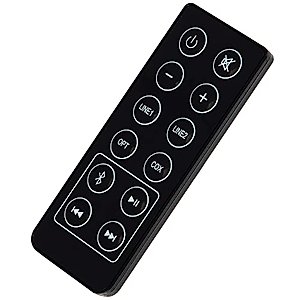 RC10E Replacement Remote Control Applicable for Edifier Bookshelf Speakers R1280DB