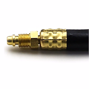 WeldingCity 150 Amp Power Cable Hose 57Y03R (50-ft Rubber) 1-piece Style for Air-Cooled TIG Welding Torch 9 and 17 from Weldcraft Lincoln Miller ESAB