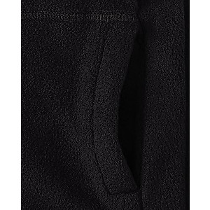 The Children's Place Boys' Heavy 3 in 1 Winter Jacket, Wind Water-Resistant Shell, Fleece Inner, Black | Space Cube_Black