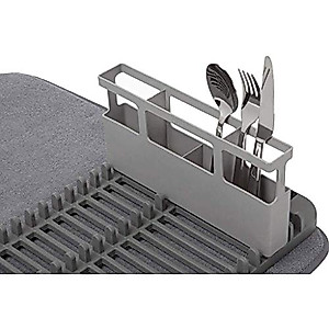 SDGH Foldable Dish Rack - Dish Drain Rack Storage Rack Stainless Steel Dish Rack