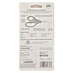 1 X Pointed Tip 5 Kids Scissors - Red with Sheath
