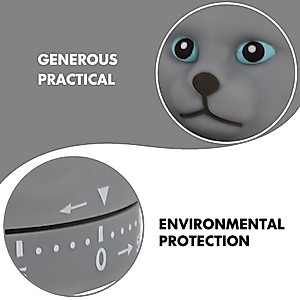 OSALADI Digital Cooking Timer Kitchen Adorable Cute Cartoon Cat Timer Reminder Time Alarm Manager Home Decor ( Grey )