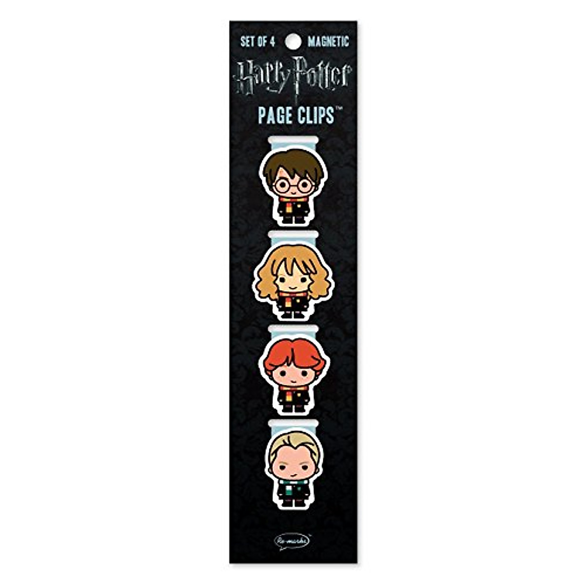Re-marks Harry Potter Chibi Wizards Magnetic Page Clips