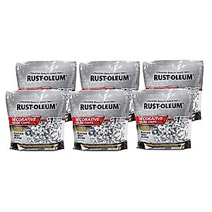Rust-Oleum 312449-6PK Decorative Color Chips, 6 Pack, Glacier Gray Blend, 96 Ounce