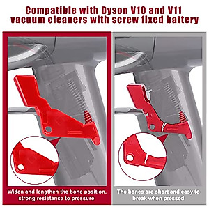 V10 V11 SV12 SV14 Reinforced Trigger Power Switch Button Replacement Part for Dyson Vacuum Cleaner Tools Supply, Upgraded Durable Power Button