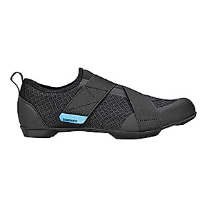 SHIMANO SH-IC200 Men's Indoor Cycling Specific Shoe, Black, 8-8.5