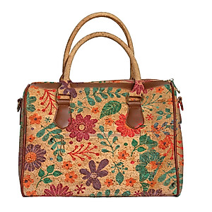 Cork Fabric Sheet 23" x 53" (60x135cm) - Wood Grain Leather Fabric Bundle for Wallets Bags Shoes - DIY Craft Project Patchwork