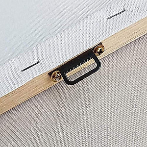 Yelash Buddha Canvas Wall Art Picture - Mandala Buddhism Statue Inspirational Painting Zen Meditation Home Decor for Bathroom Bedroom Framed Ready to Hang (20"x20"x1)